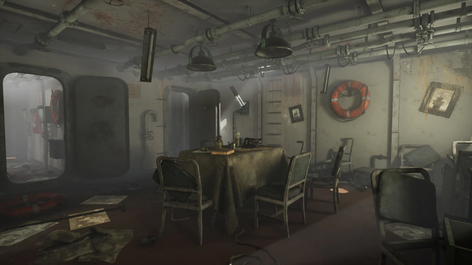 3D model Abandoned Ship Interior VR / AR / low-poly | CGTrader