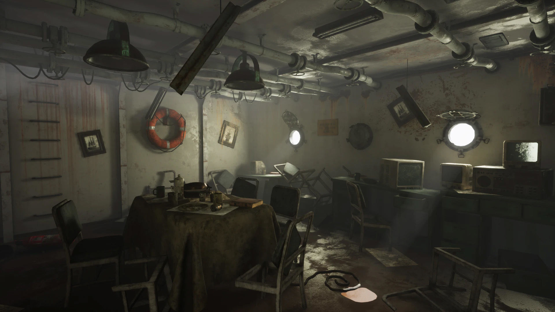 3D model Abandoned Ship Interior VR / AR / low-poly | CGTrader