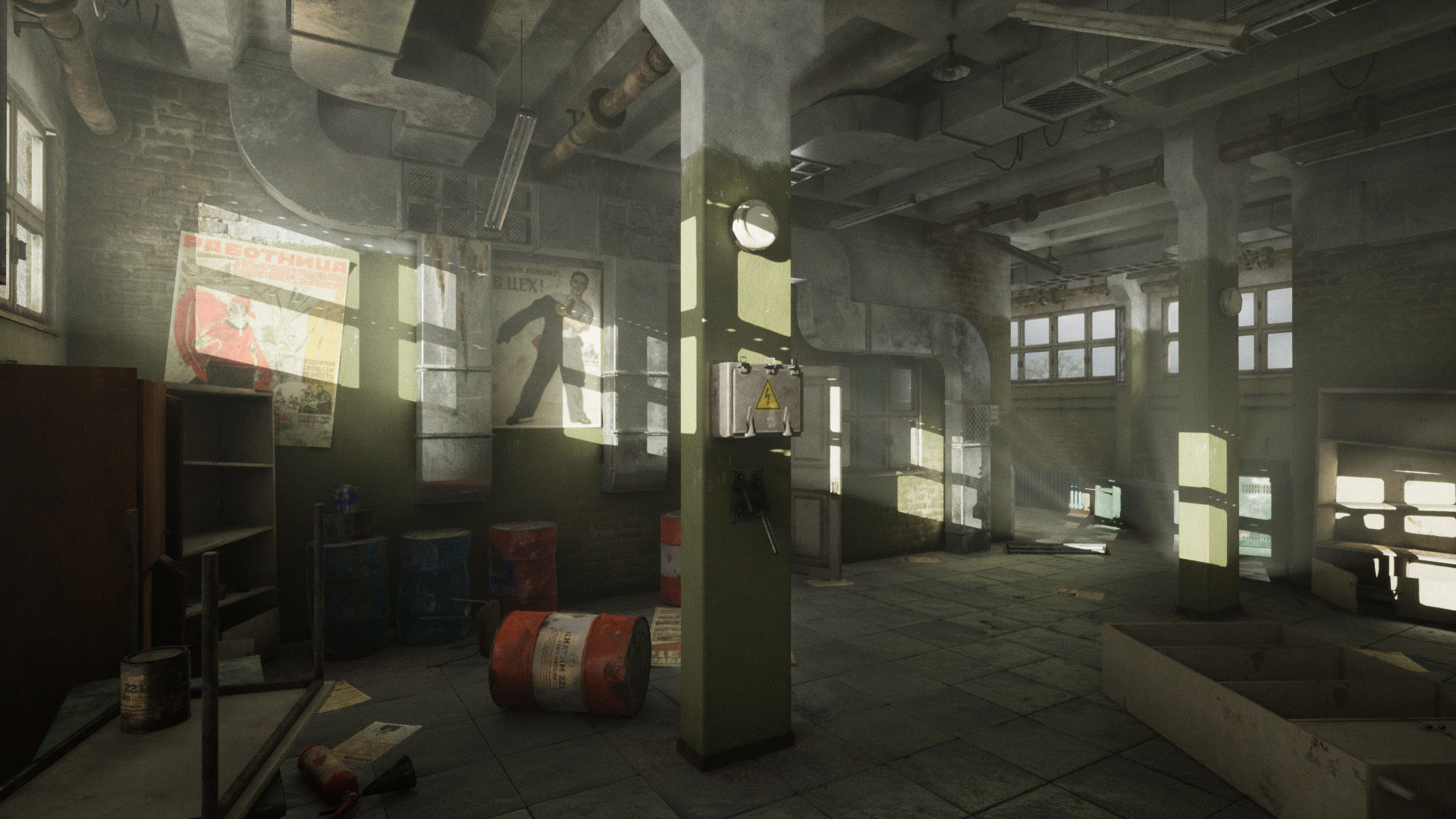 3D model Soviet Factory VR / AR / low-poly | CGTrader