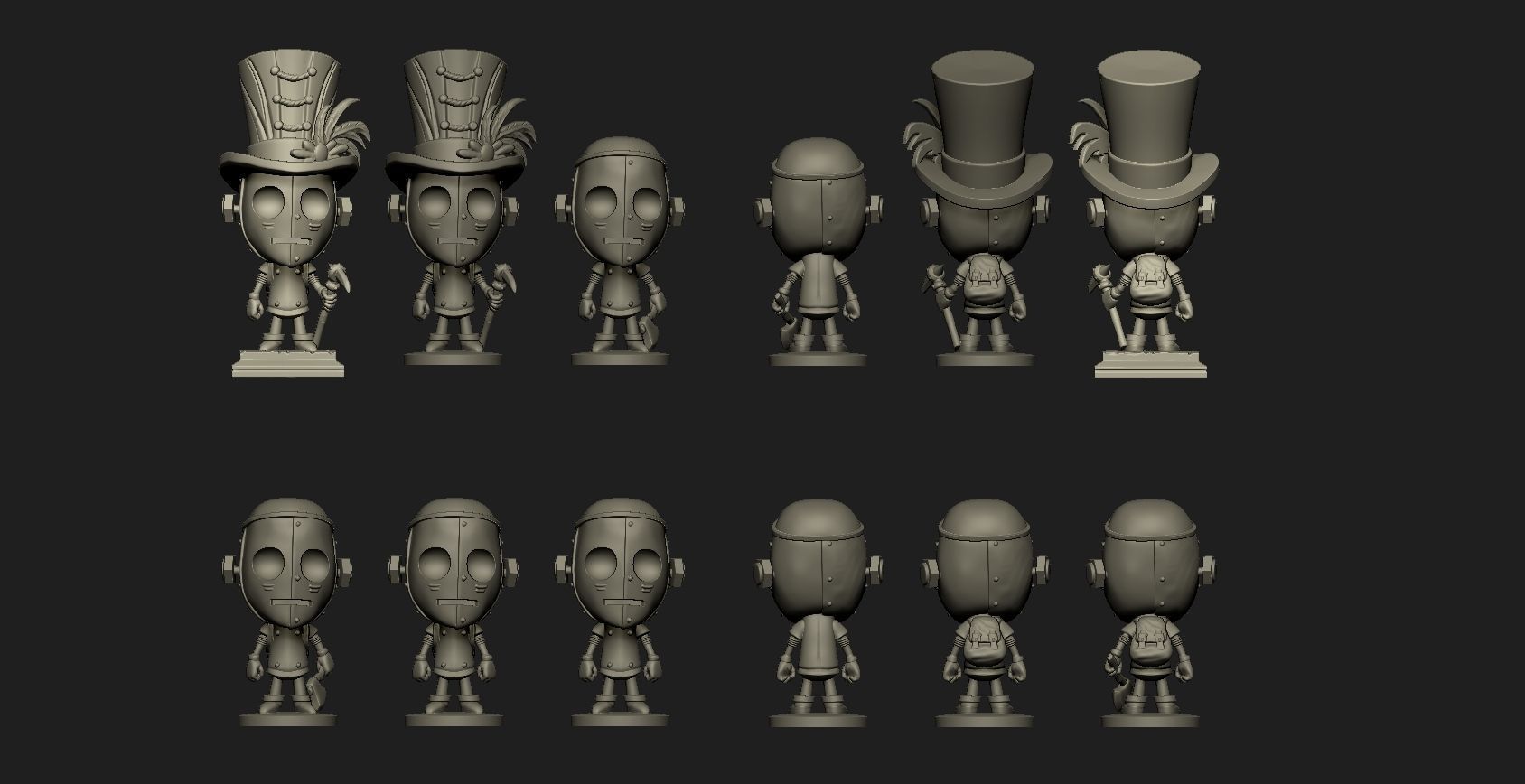 Dont Starve characters 3D model 3D printable | CGTrader