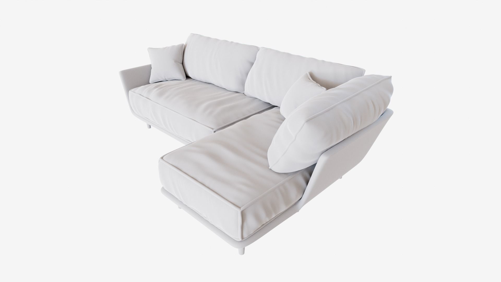 sofa couch free 3D model | CGTrader