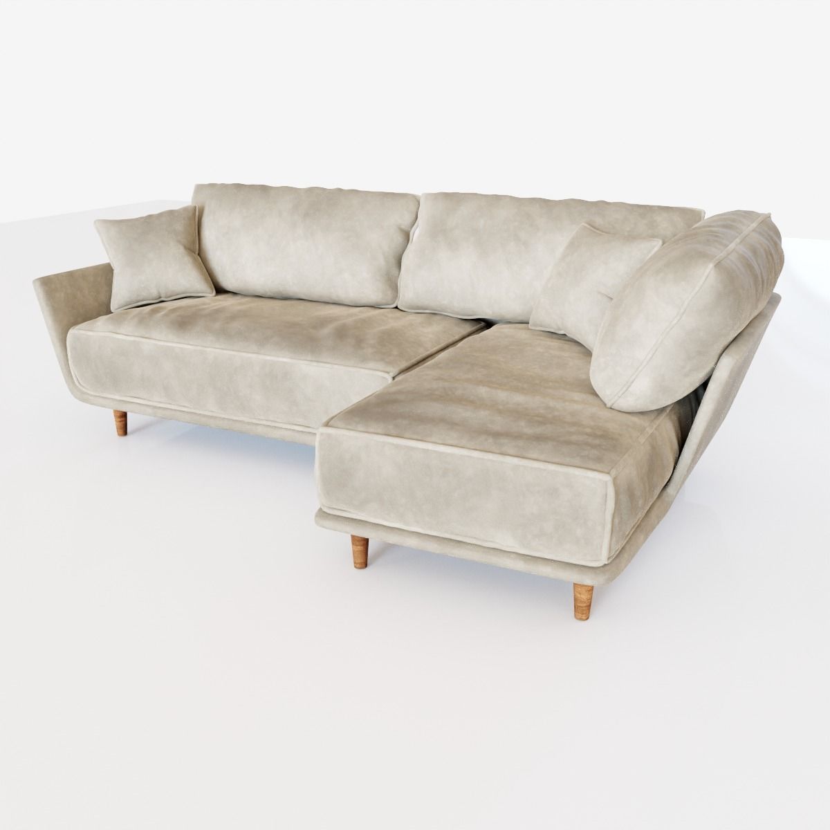 sofa couch free 3D model | CGTrader