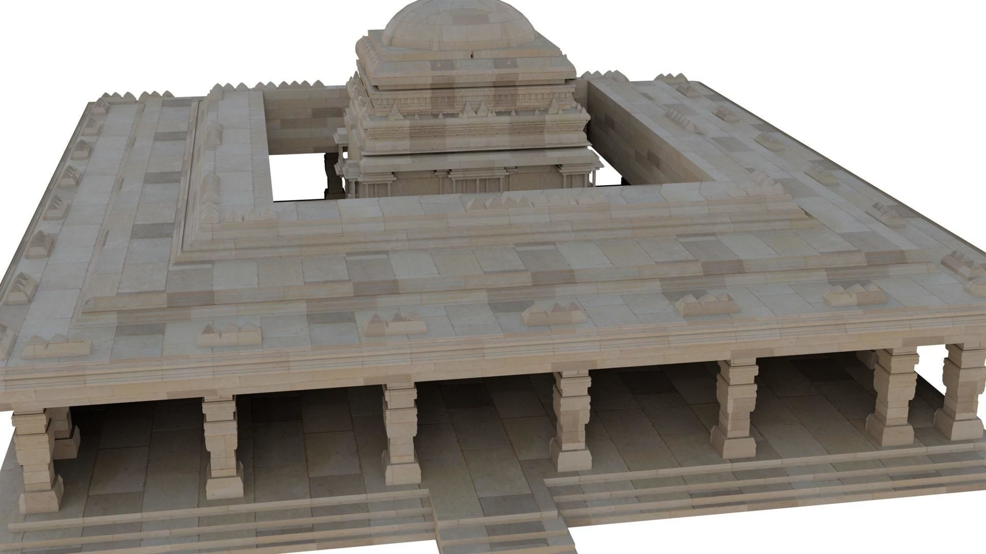 Ancient-Temple created using blender 3D model | CGTrader