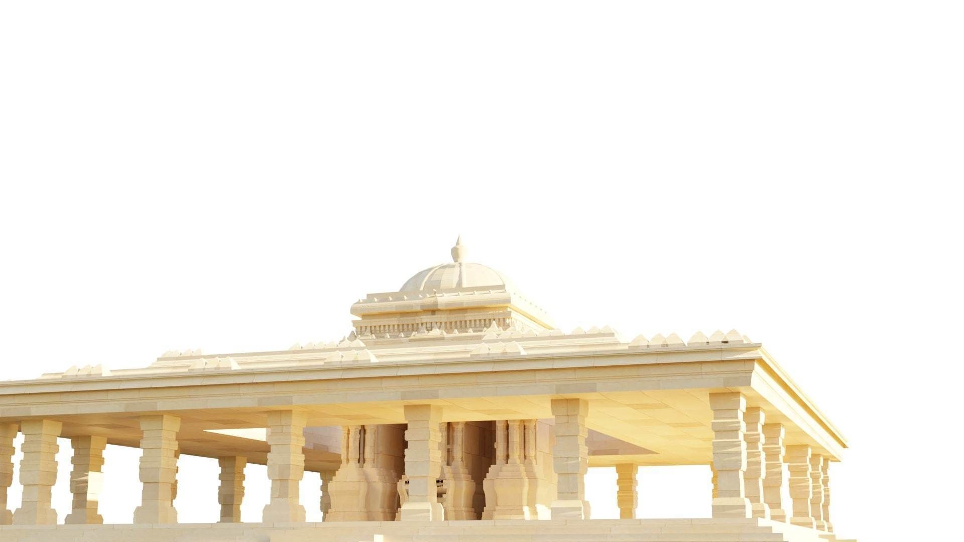 Ancient-Temple created using blender 3D model | CGTrader