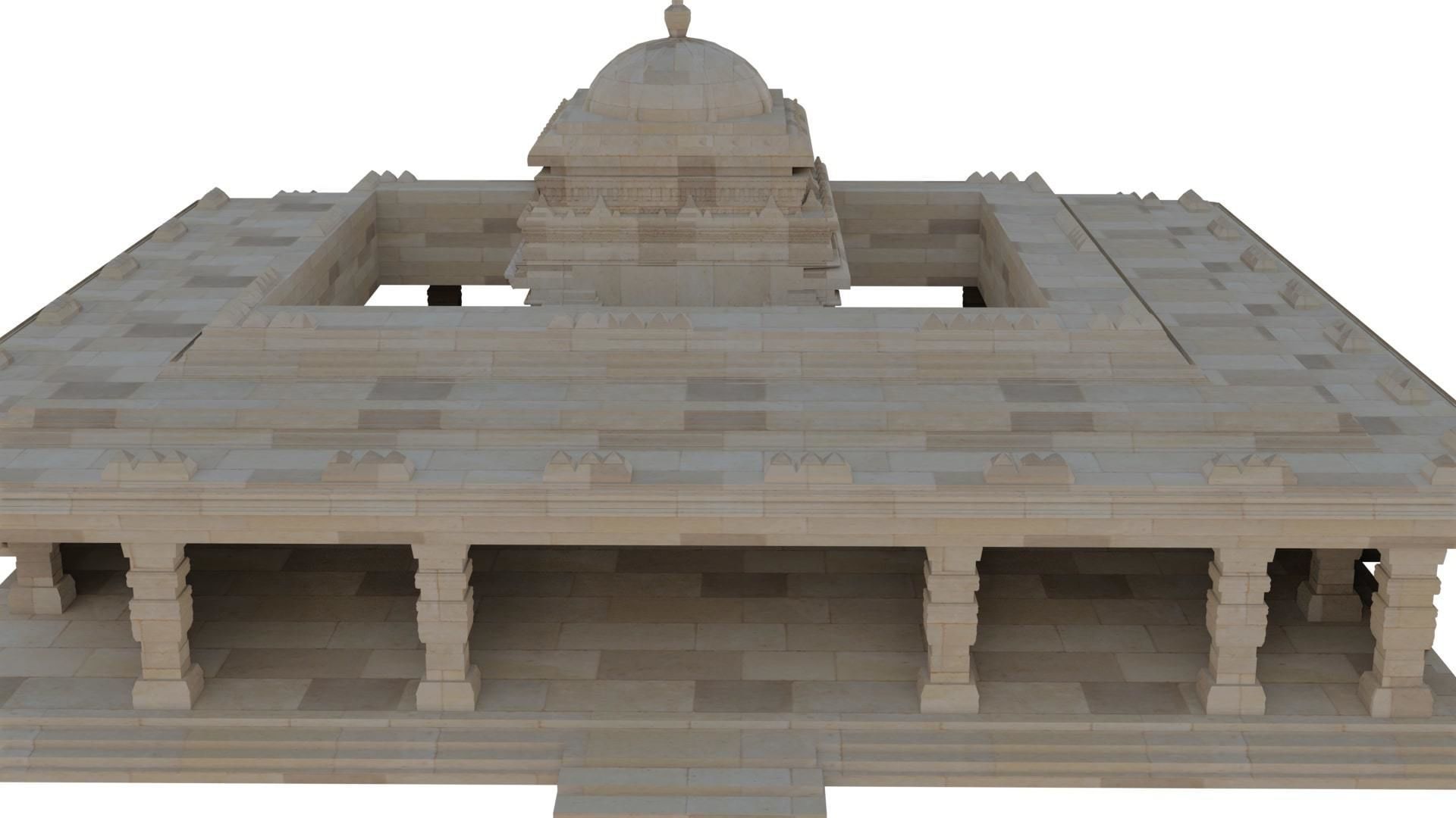 Ancient-Temple created using blender 3D model | CGTrader