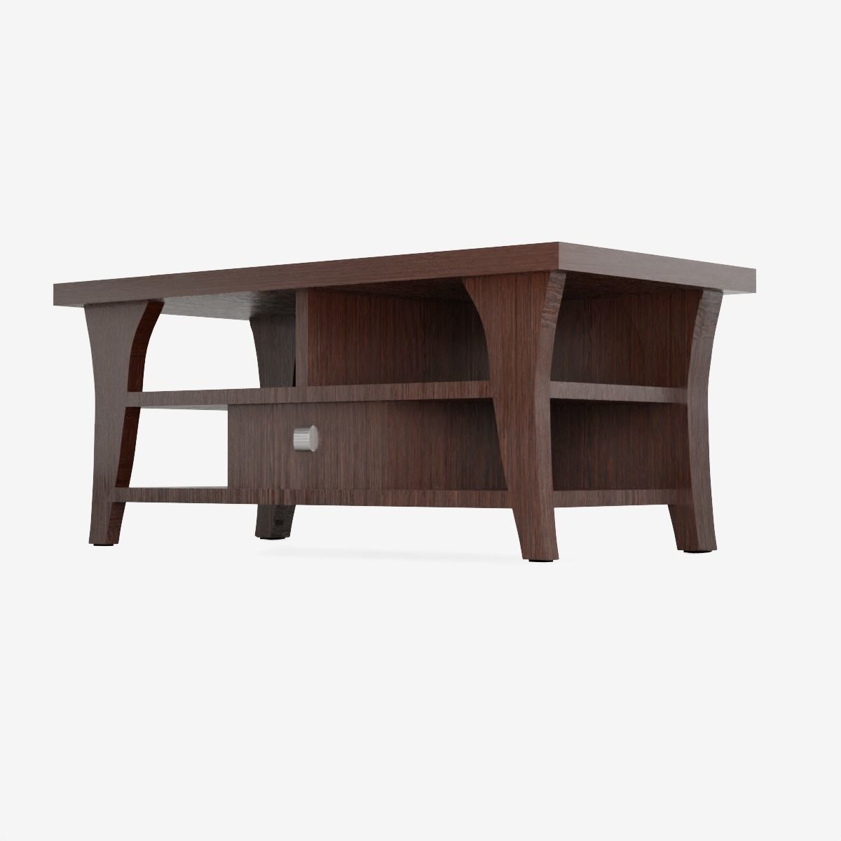 3D model Wooden Stand VR / AR / low-poly | CGTrader