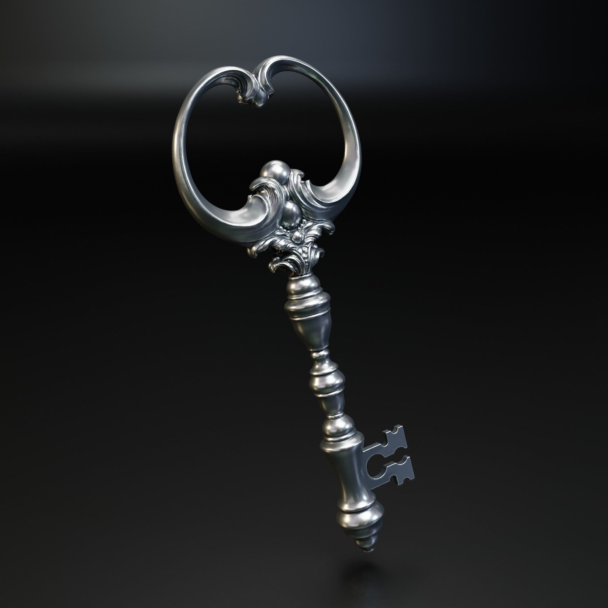 Hatters Dormouse Rat and Key - Jewelry 3D model 3D printable | CGTrader