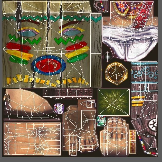 3D model Low Poly Cartoon Creature Mask VR / AR / low-poly | CGTrader