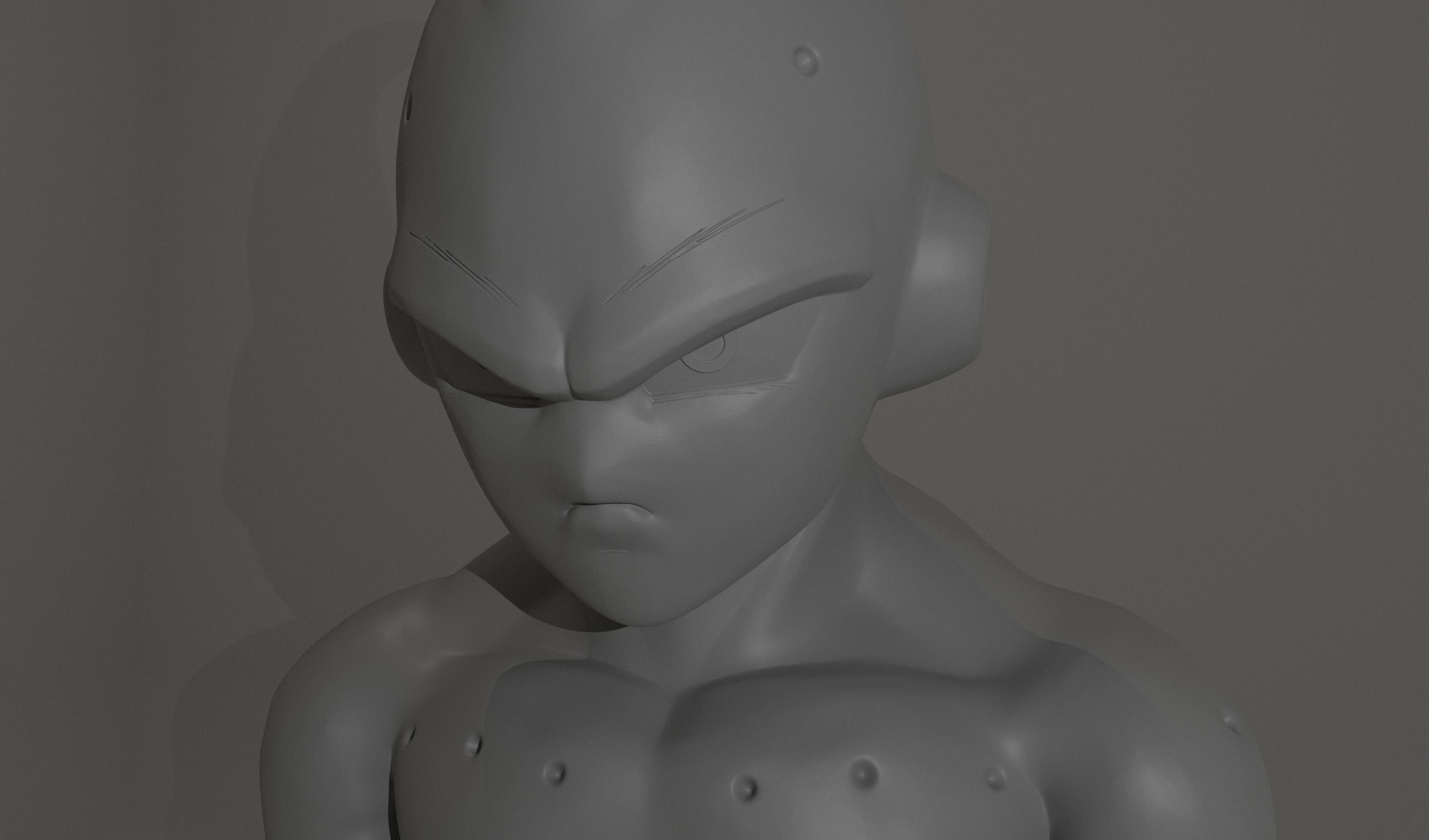 Kid Buu High Detail 3D Model From DBZ 3D model 3D printable | CGTrader