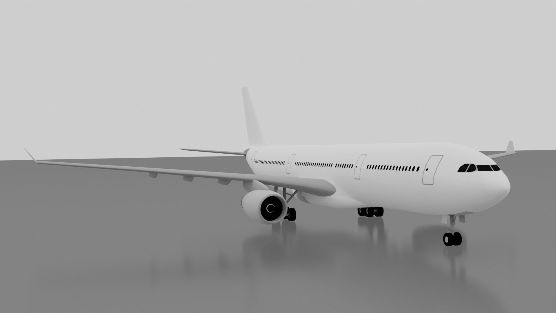 Airbus A330-200 3D model | CGTrader