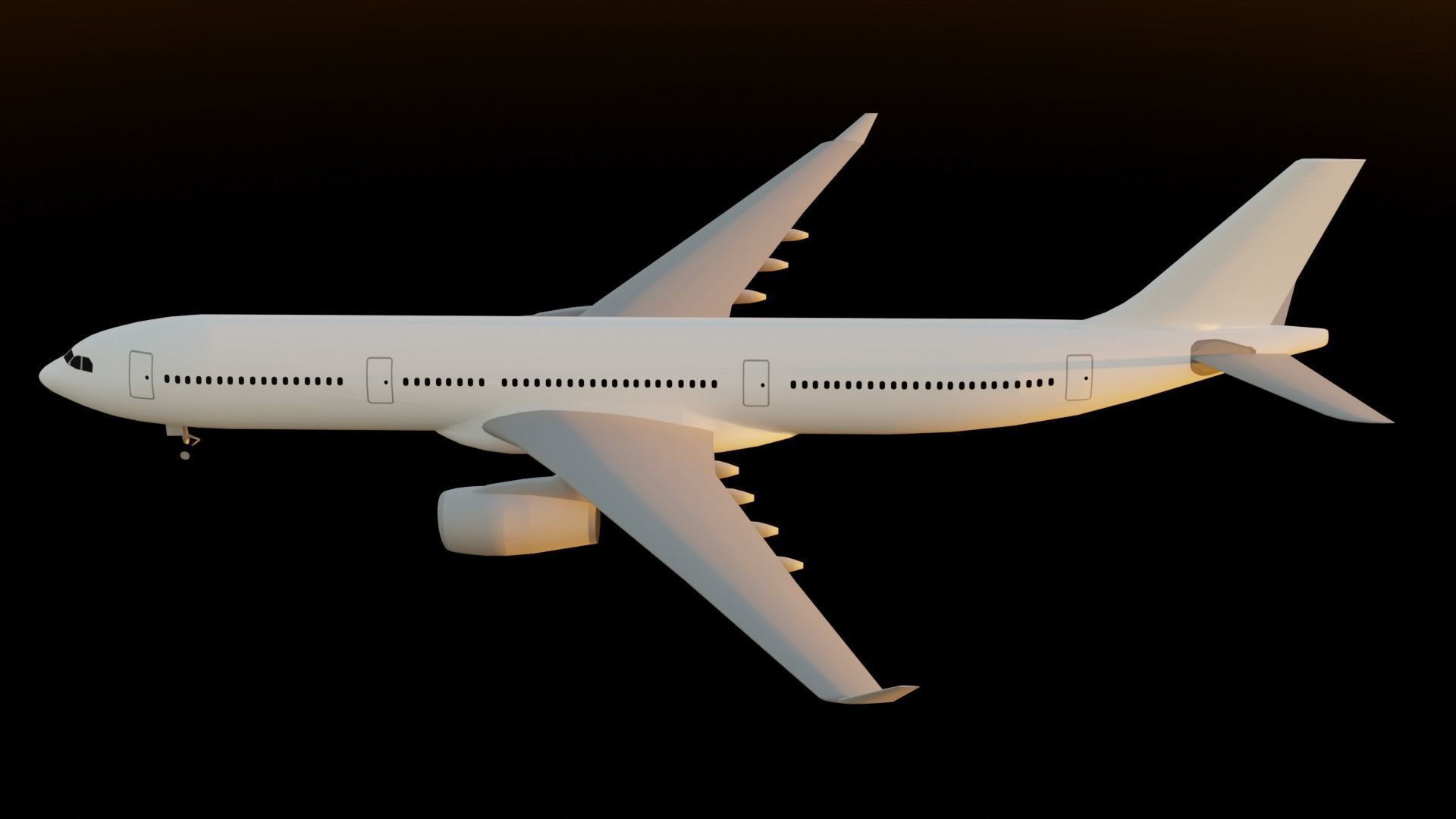 Airbus A330-200 3D model | CGTrader