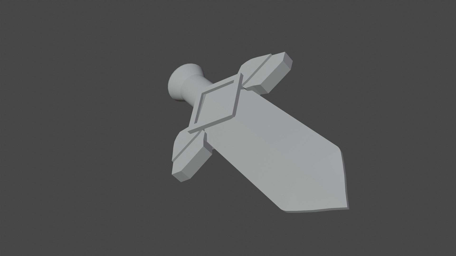 3D model Low poly Sword 3d model VR / AR / low-poly | CGTrader