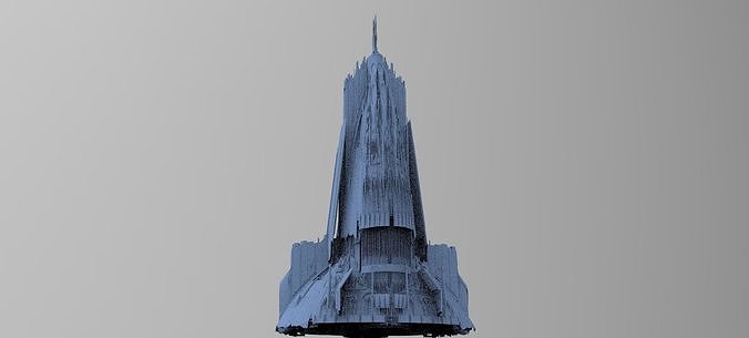 Jupiter Ancient tech temple Space station 2 3D model | CGTrader