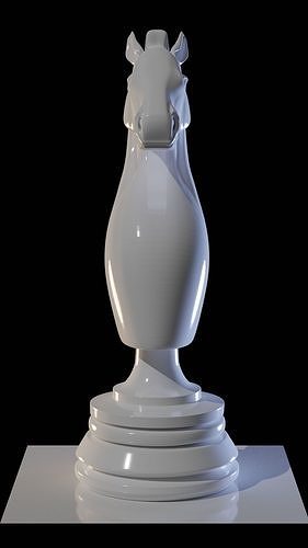 Chess knight 3D printing 3D model | CGTrader