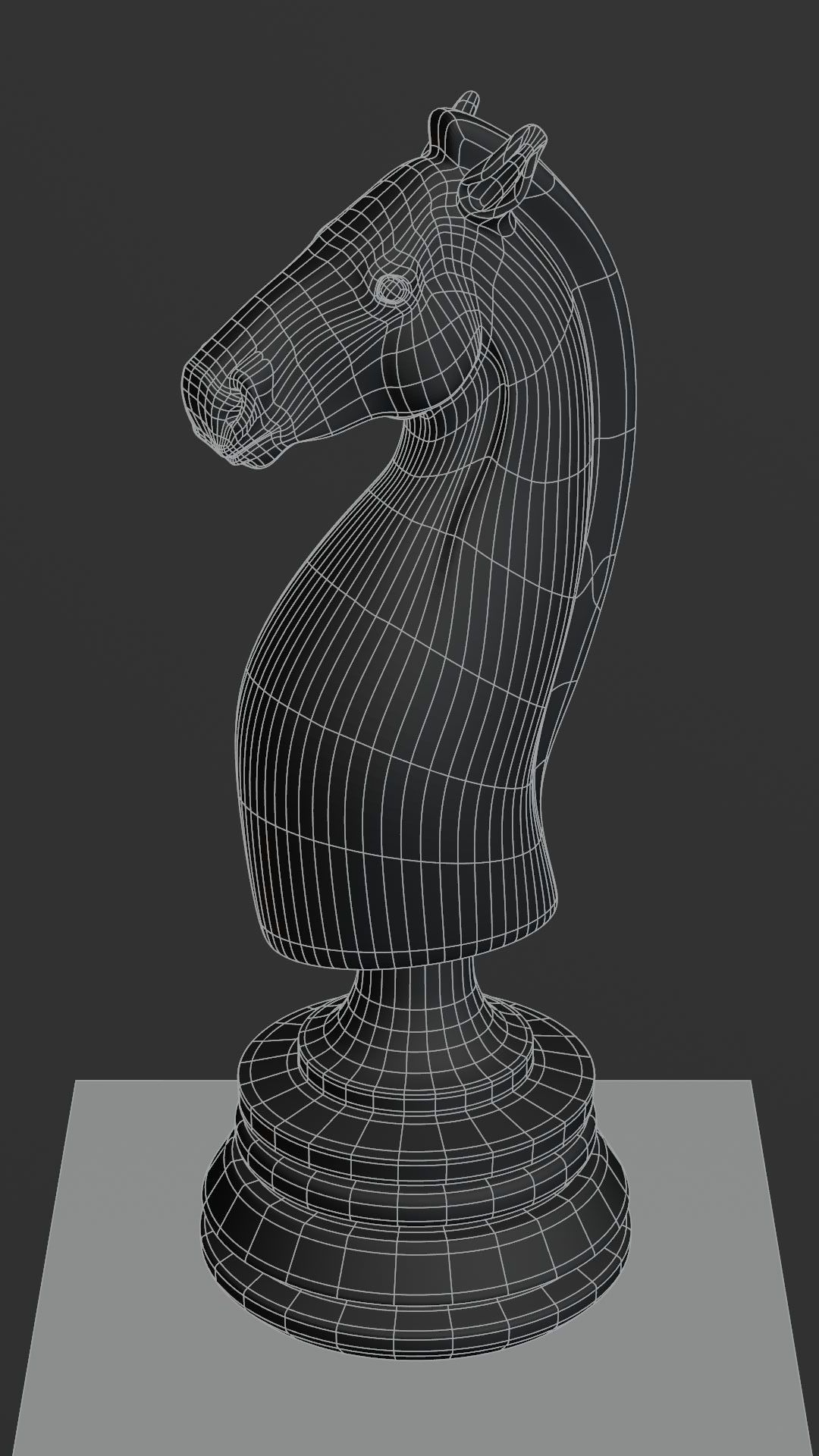 Chess knight 3D printing 3D model | CGTrader