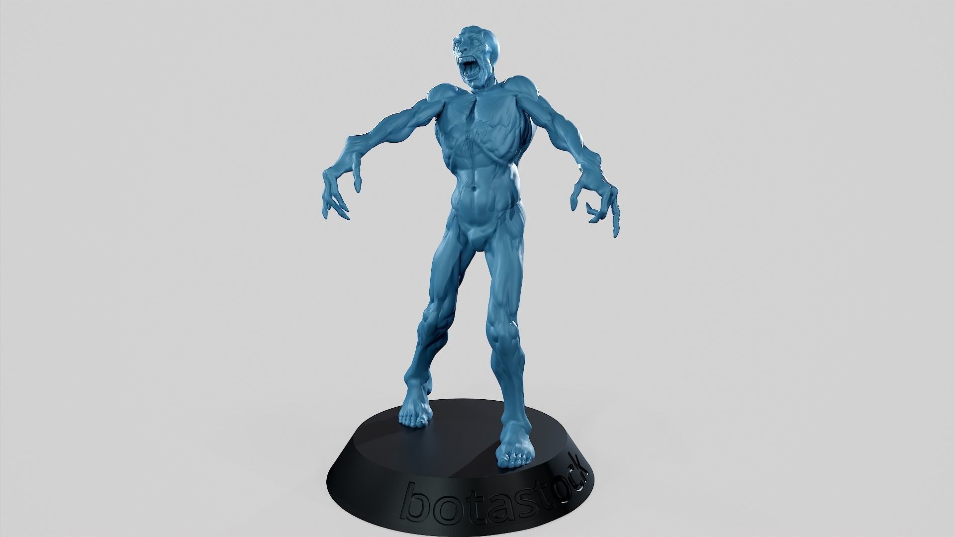 Zombie Undead Pose 04 3D model 3D printable | CGTrader
