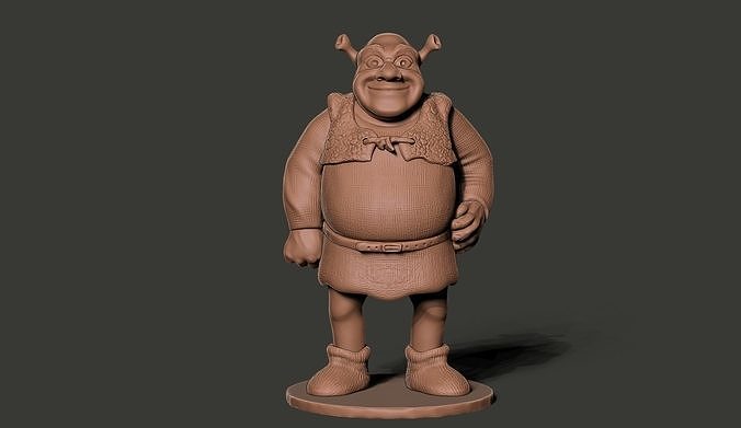SHREK std mat 3D model 3D model 3D printable | CGTrader