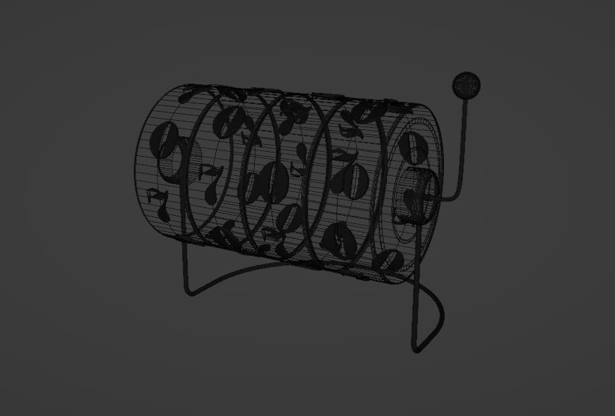 Slot machine with lucky sevens jackpot 3D model 3D model | CGTrader
