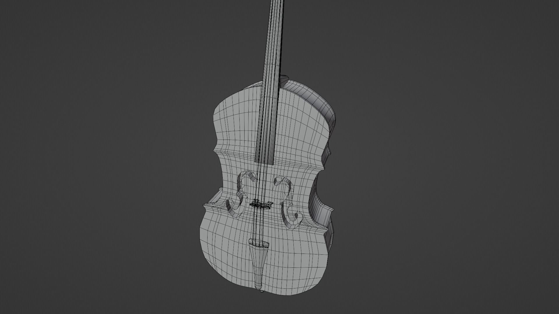 3D model Cello VR / AR / low-poly | CGTrader