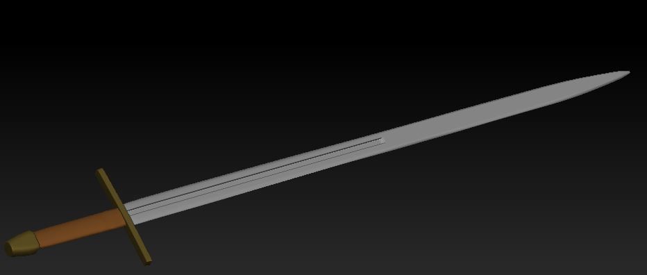 Stannis Baratheon Sword 3D model | CGTrader
