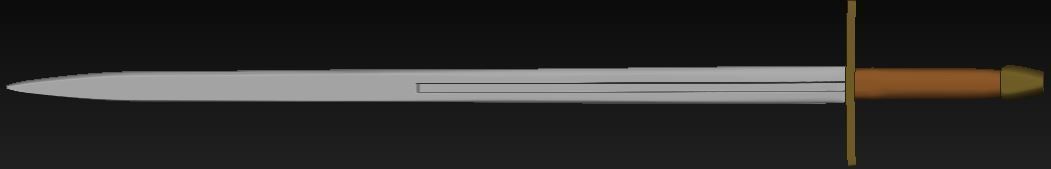 Stannis Baratheon Sword 3D model | CGTrader