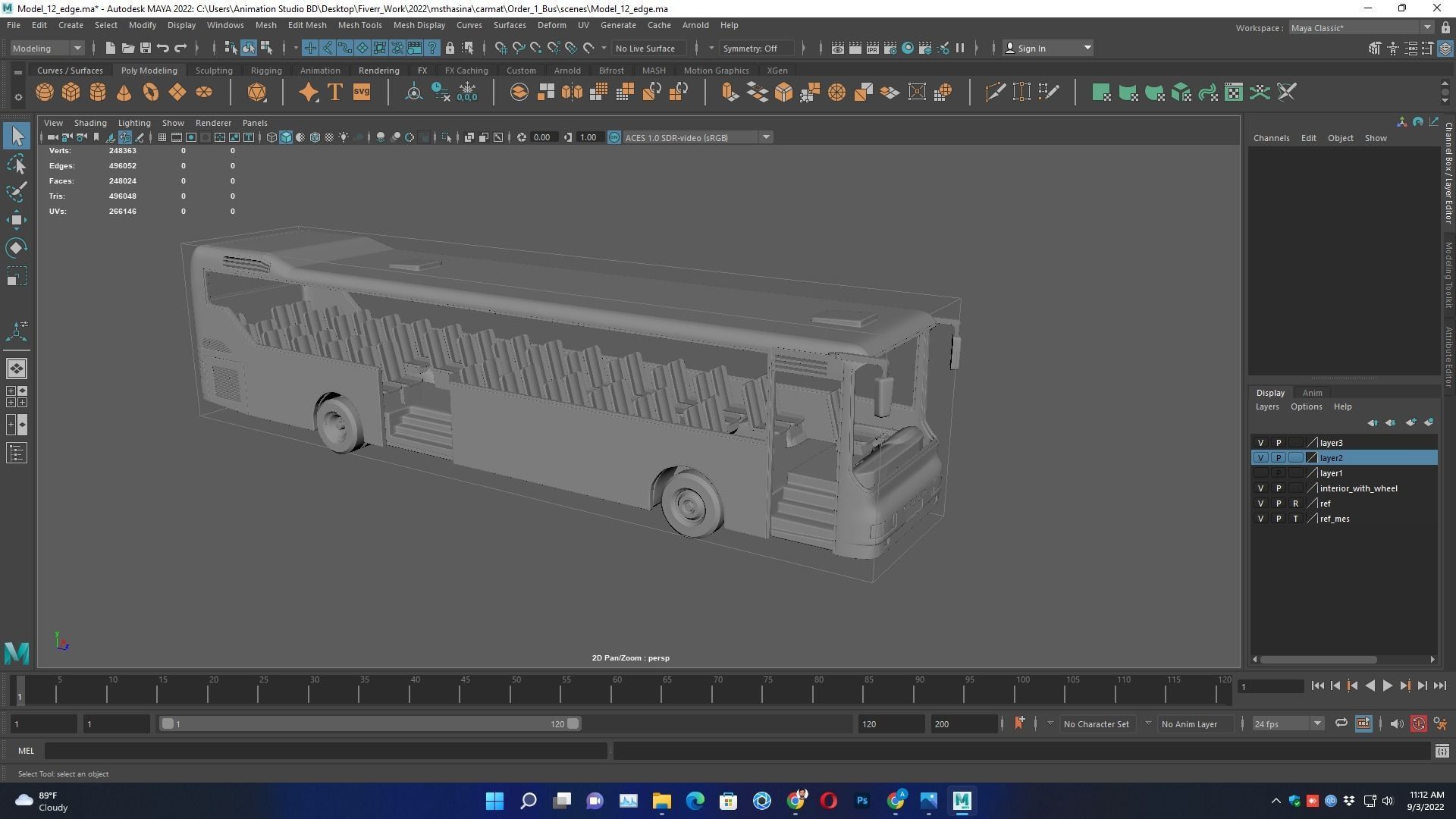 Iveco MyWay Passenger Bus for 3D Print Model 3D model 3D printable ...