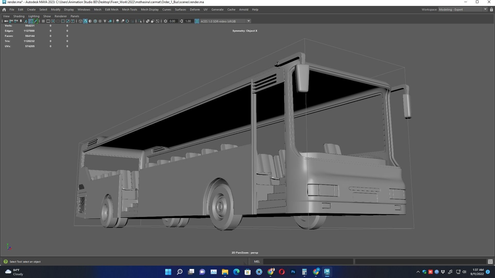 Iveco MyWay Passenger Bus for 3D Print Model 3D model 3D printable ...