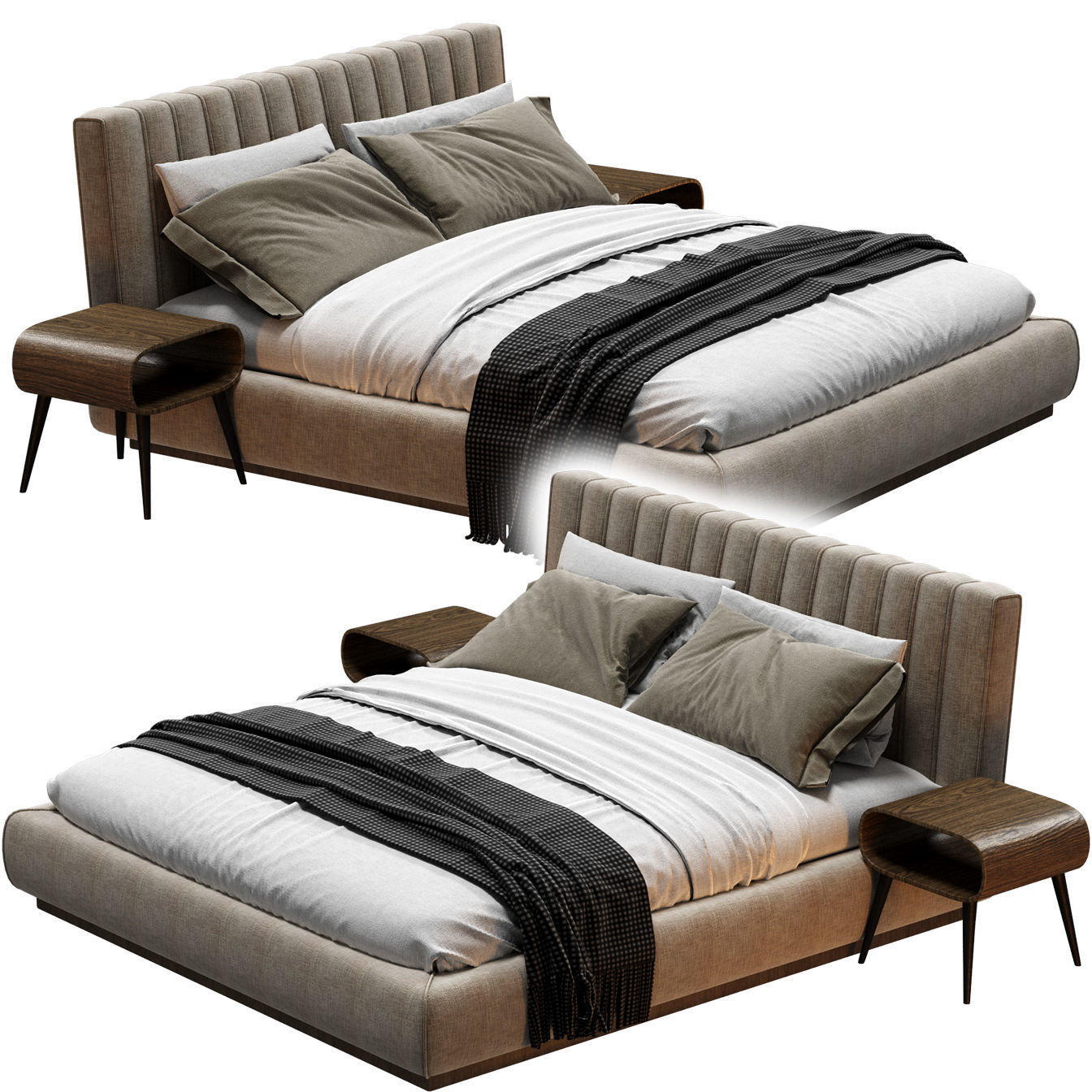 Oasis Krovat Tallin 3D model | CGTrader