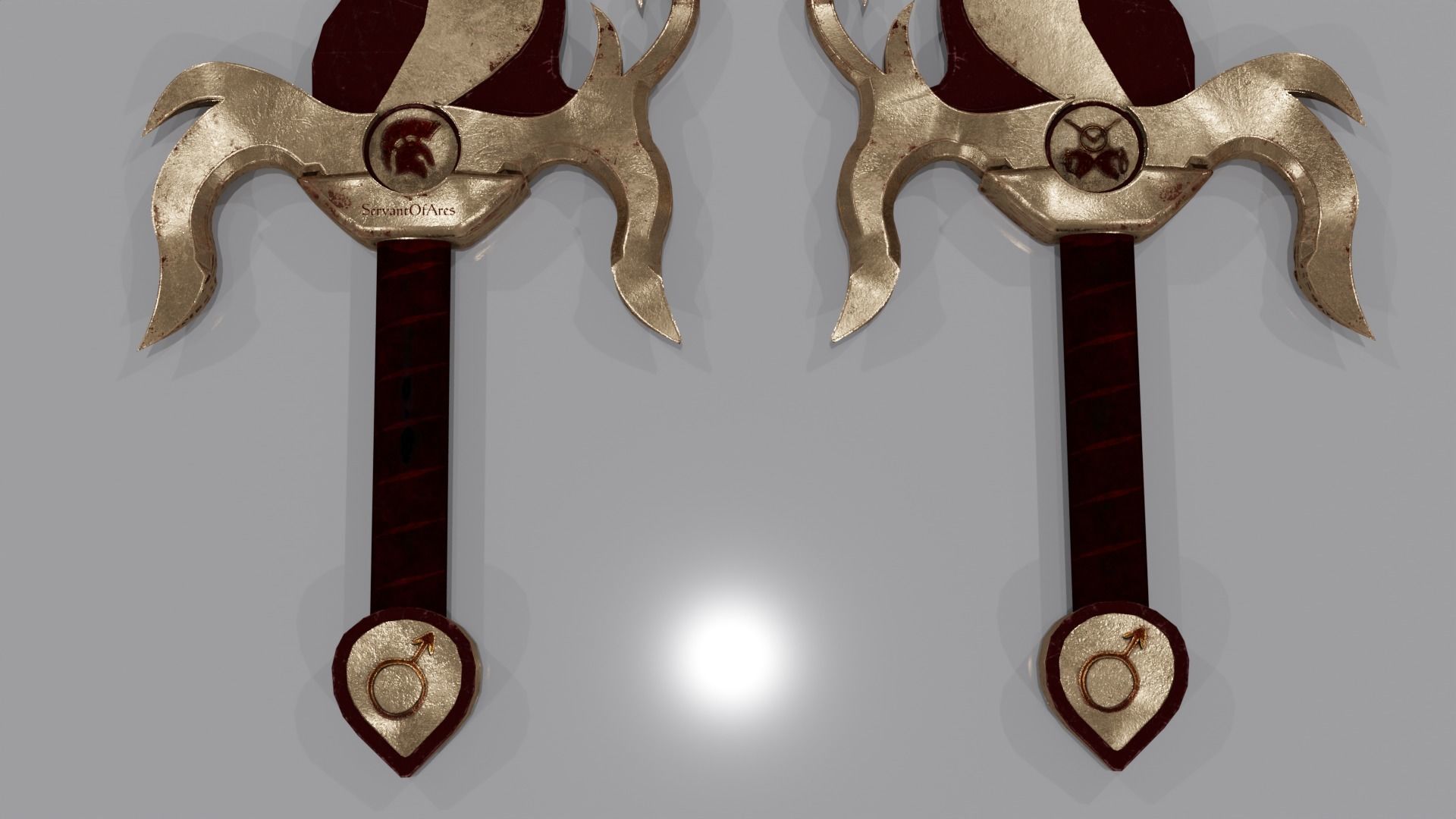 Sword - Servant Of Ares free 3D model | CGTrader