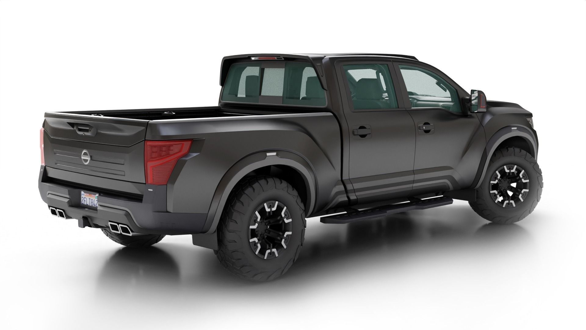 Nissan Titan Car - Vehicle - Truck 3D model | CGTrader
