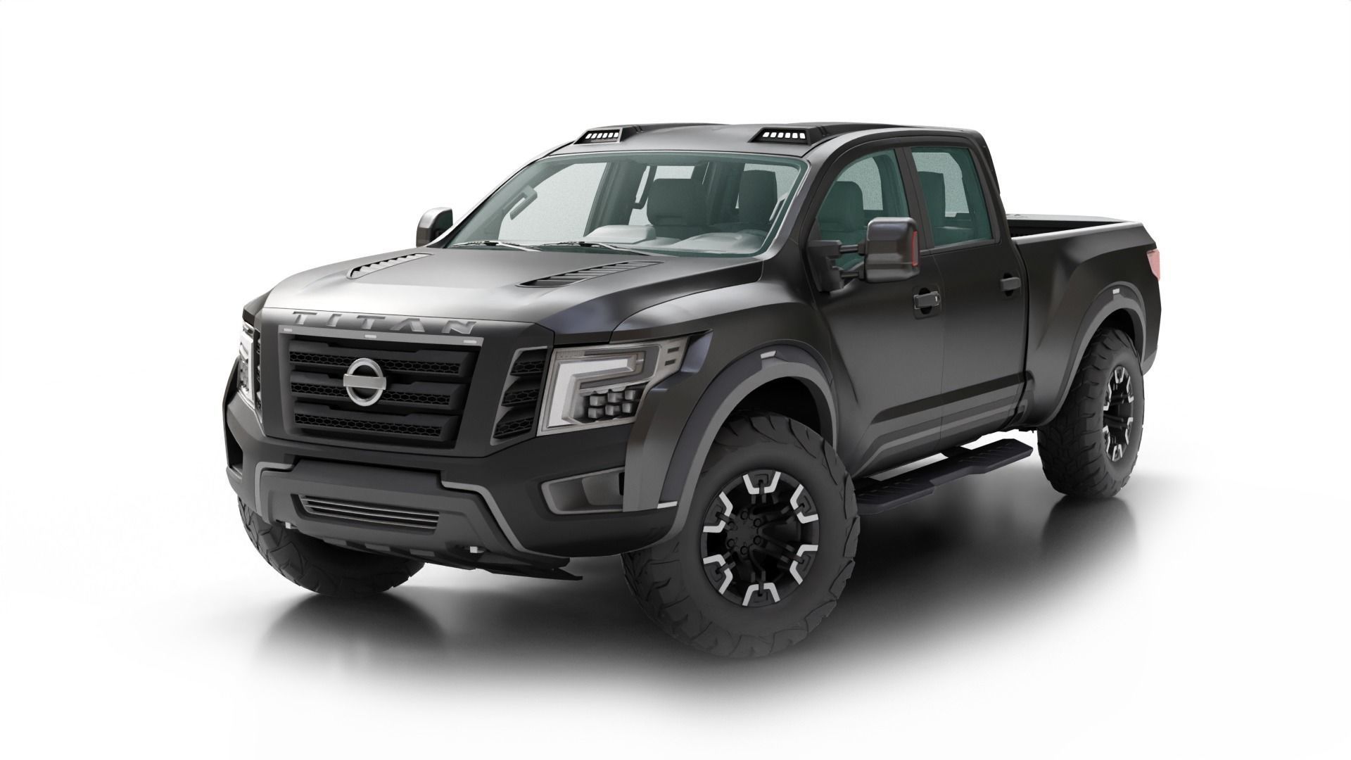 Nissan Titan Car - Vehicle - Truck 3D model | CGTrader