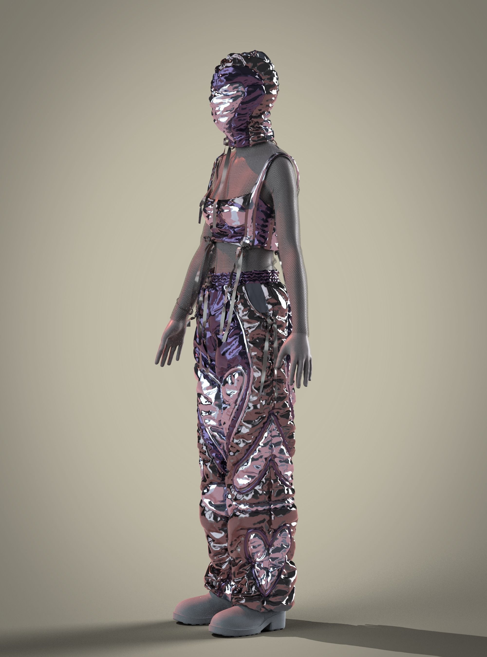 3D model 3c OUTFIT VR / AR / low-poly | CGTrader