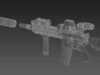 HK416 Assault Rifle 3D model | CGTrader