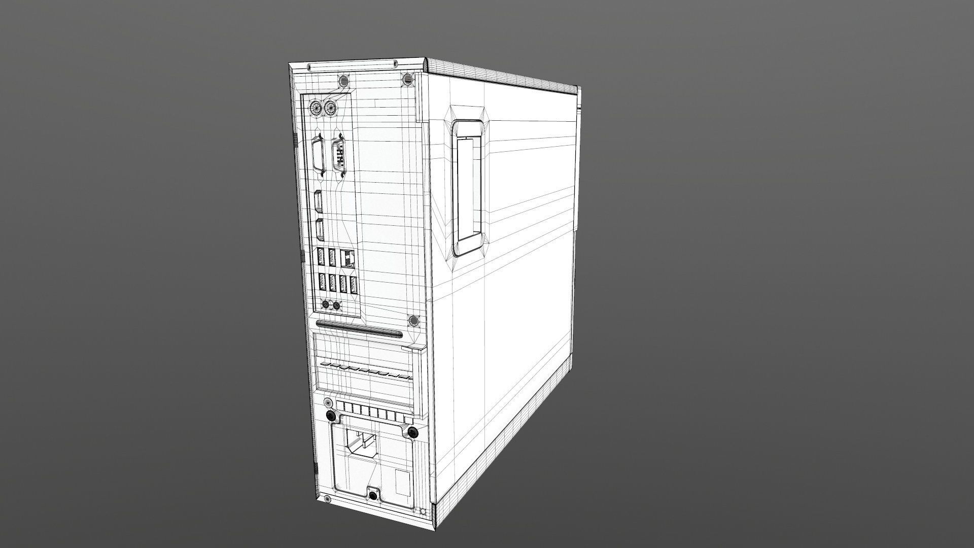DELL CPU 3D model | CGTrader