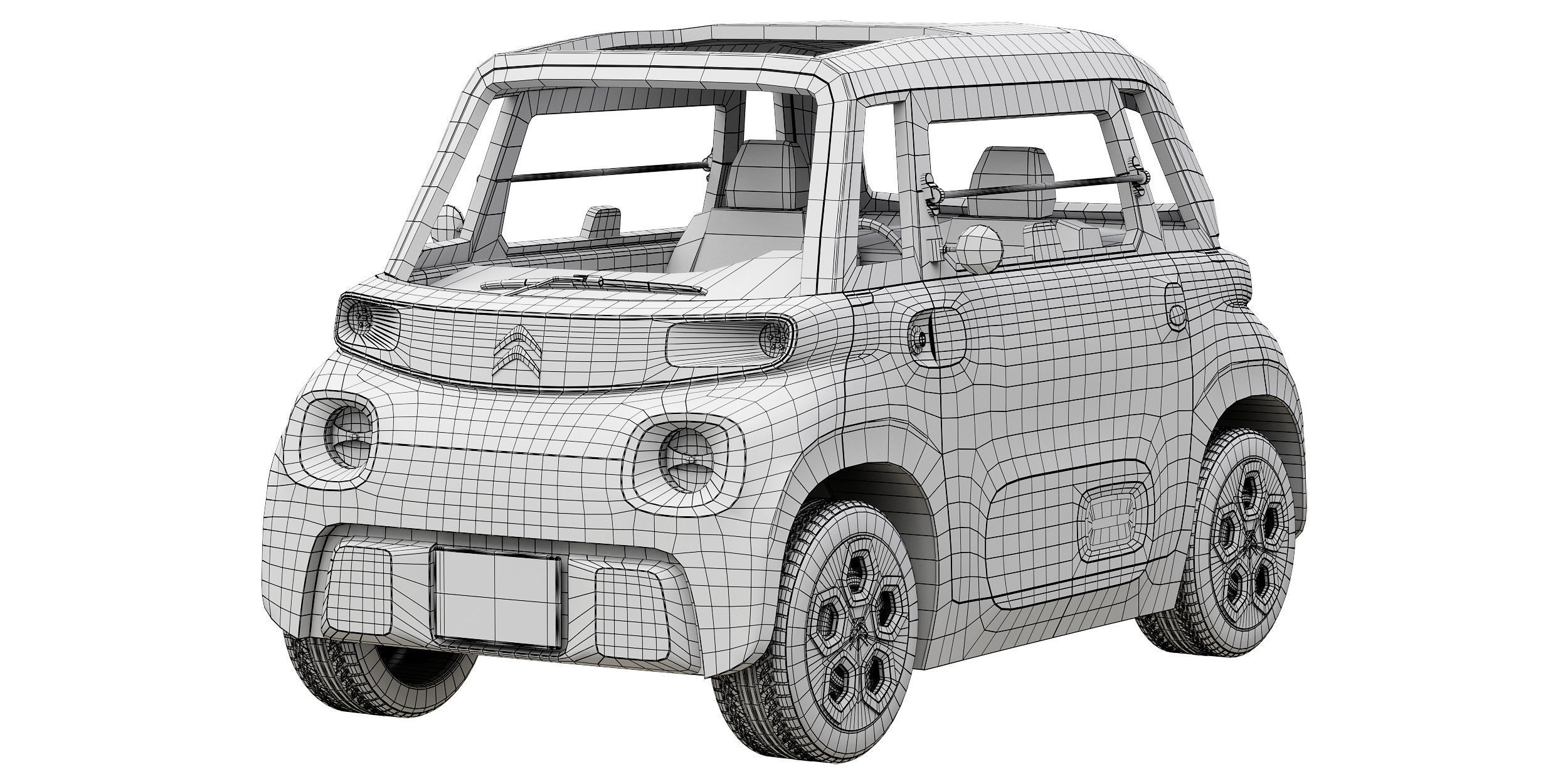 Citroen Ami 3D model | CGTrader