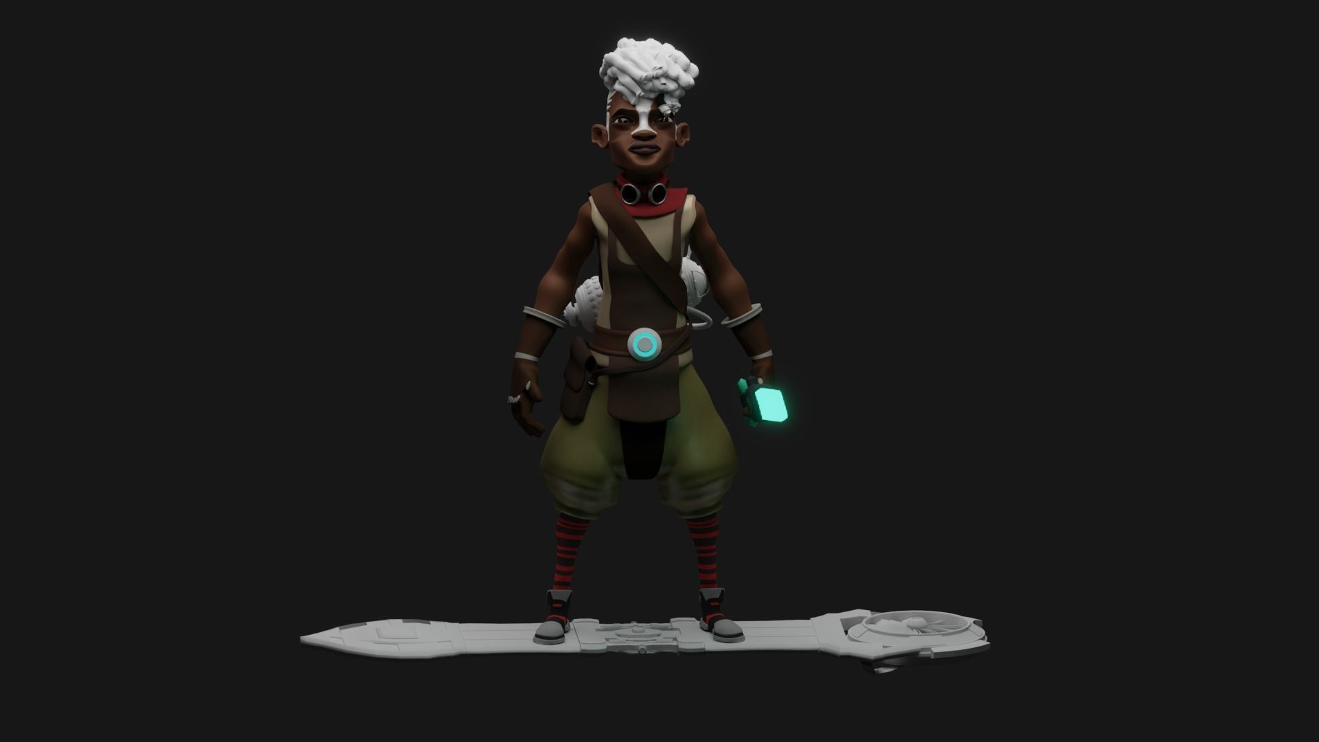 3D model ekko arcane VR / AR / low-poly | CGTrader
