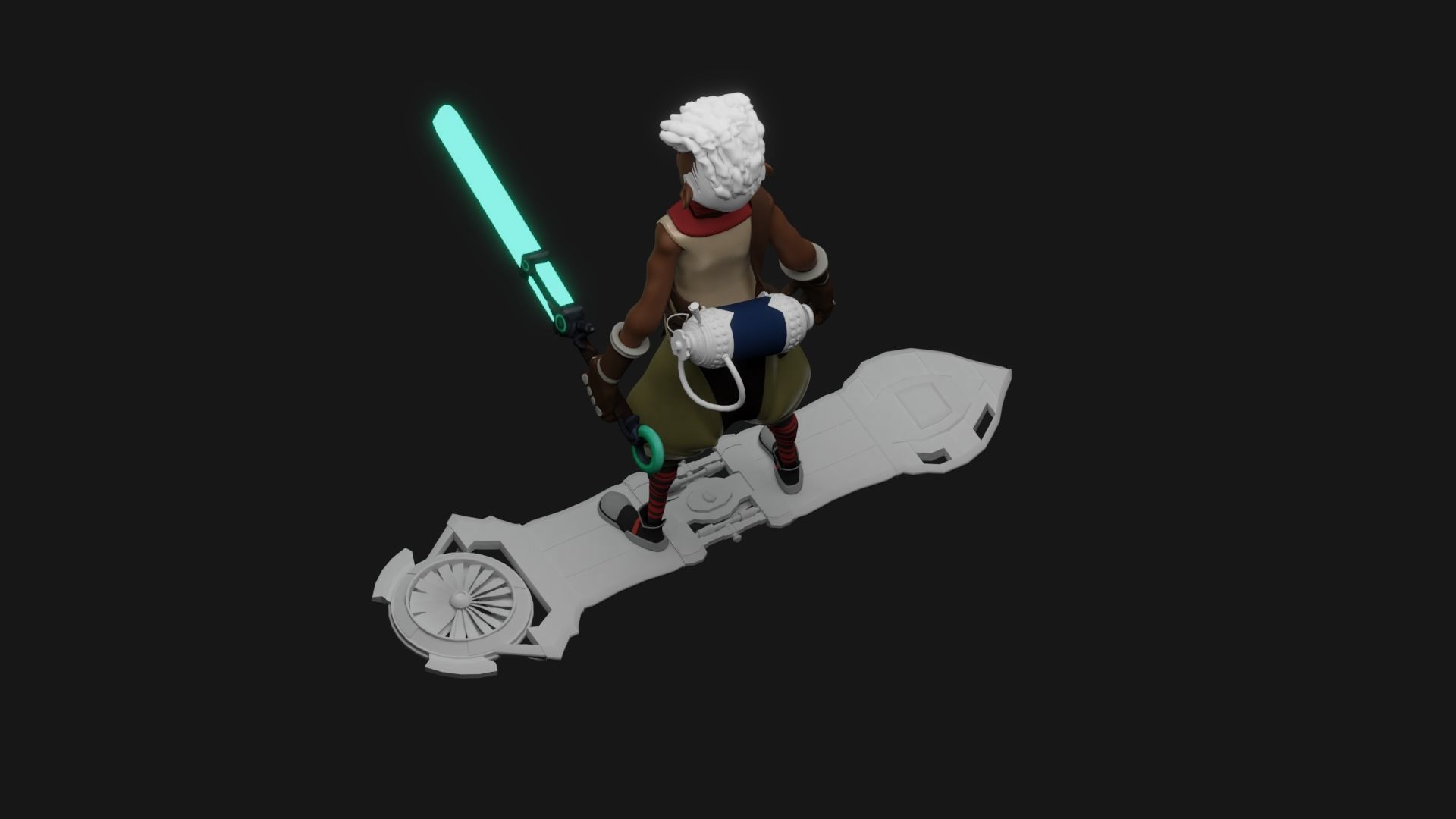 3D model ekko arcane VR / AR / low-poly | CGTrader