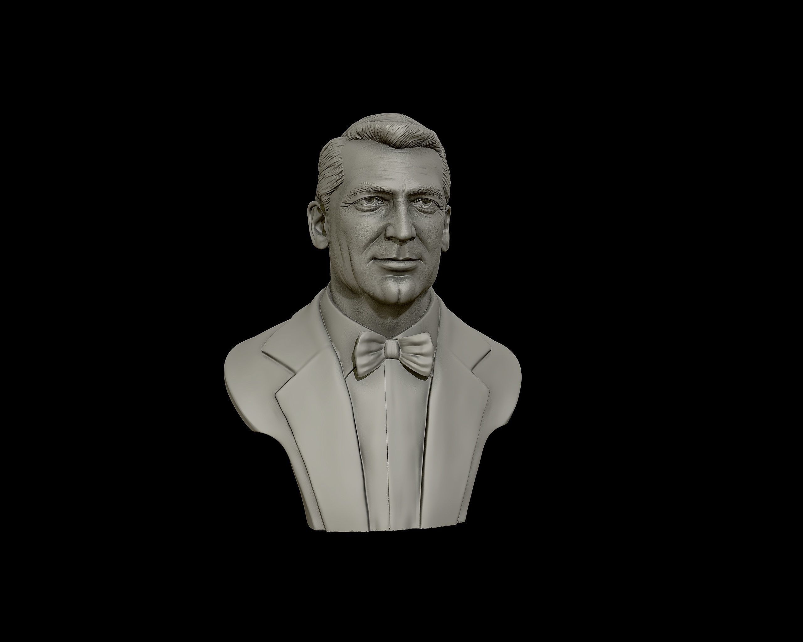 Cary Grant bust sculpture 3D model 3D printable | CGTrader