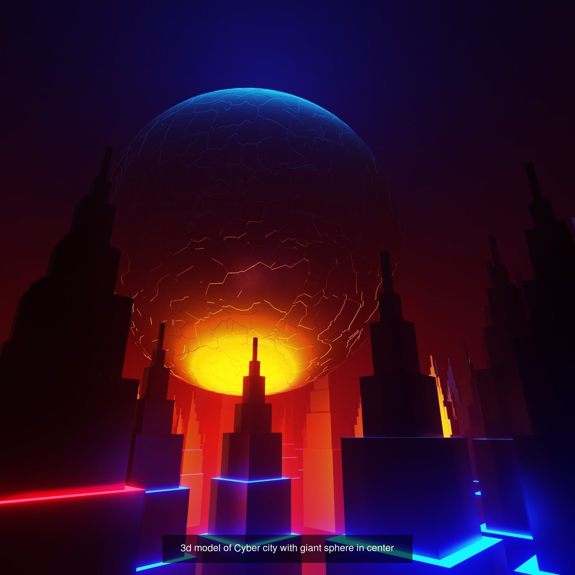 futuristic backgrounds 3D Model Collection animated | CGTrader