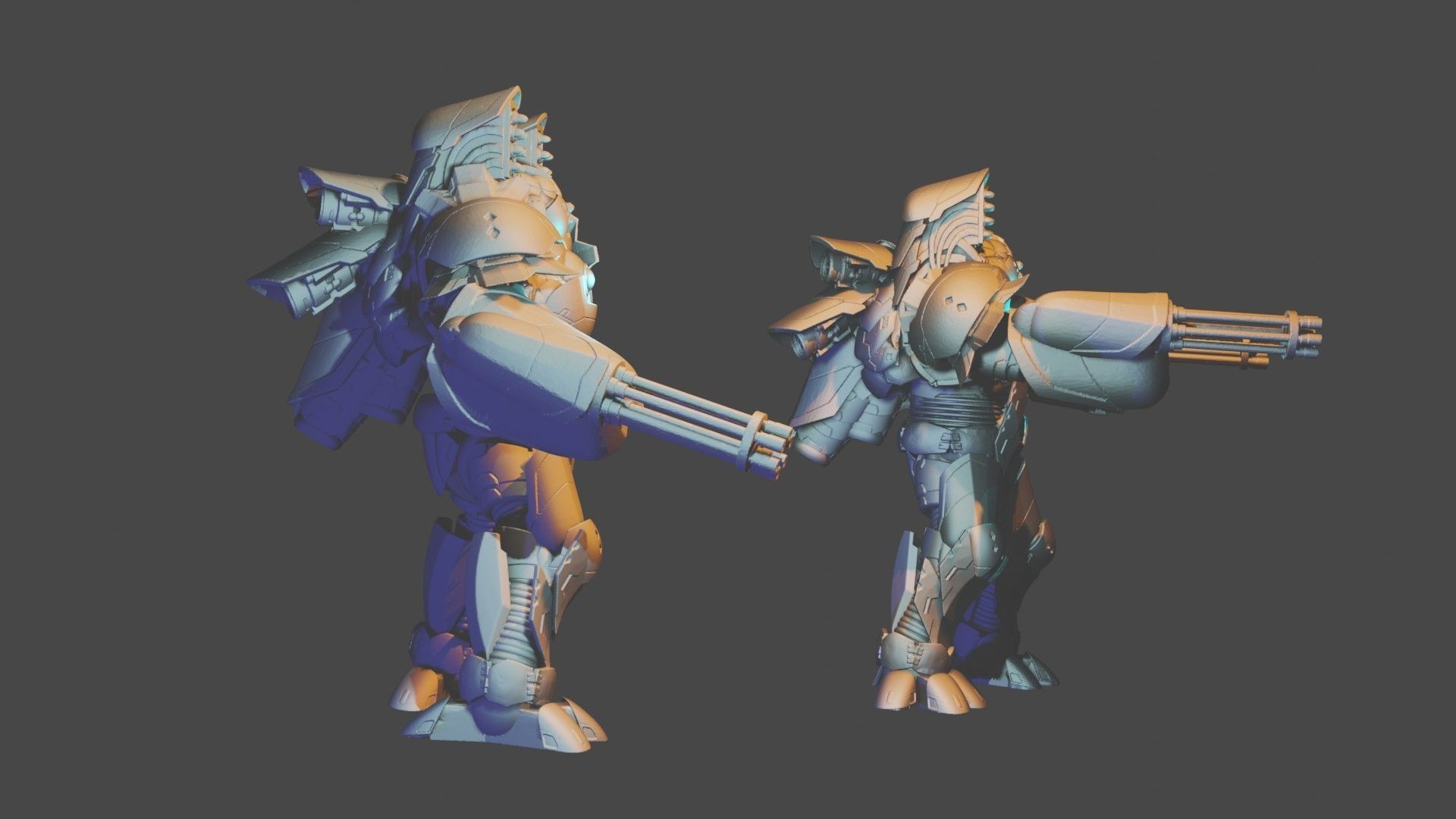 Praetor armor - FKYAH pattern - Pre-supported 3D model 3D printable ...