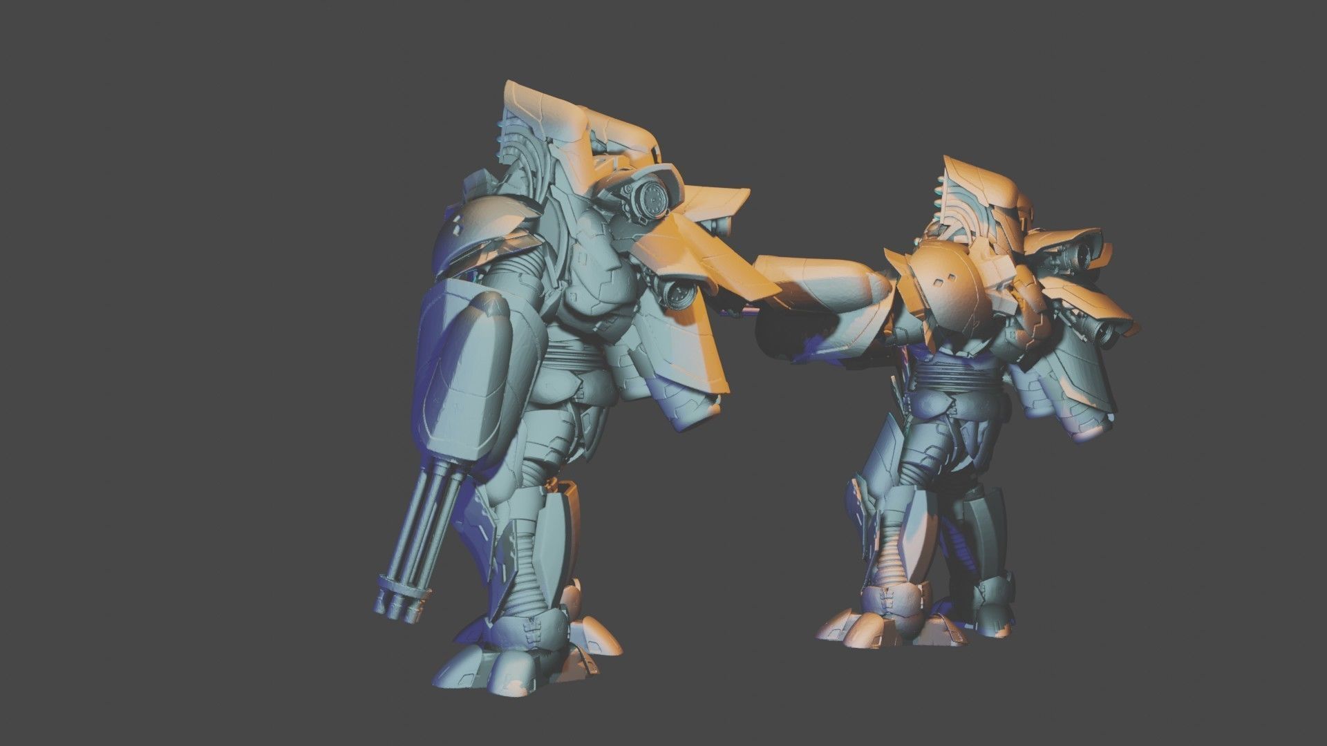 Praetor armor - FKYAH pattern - Pre-supported 3D model 3D printable ...