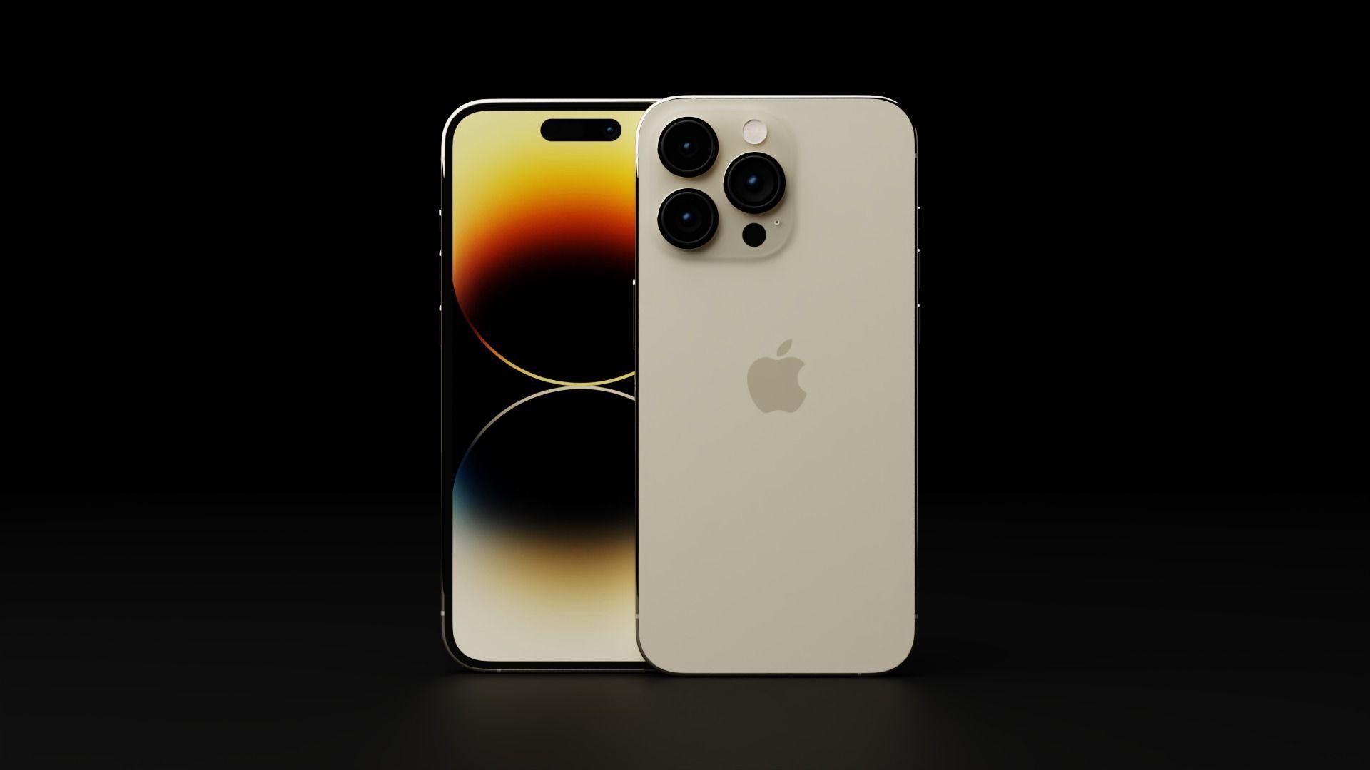 Apple iPhone 14 All Models in Official Colors 3D Model Collection ...
