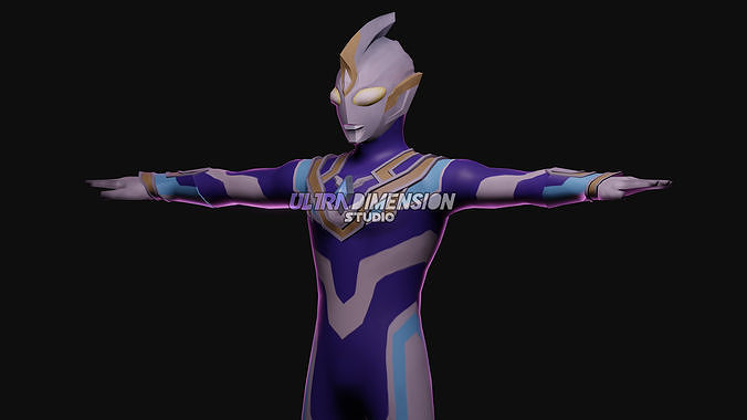 Ultraman Trigger Sky Type - 3D Model 3D model | CGTrader