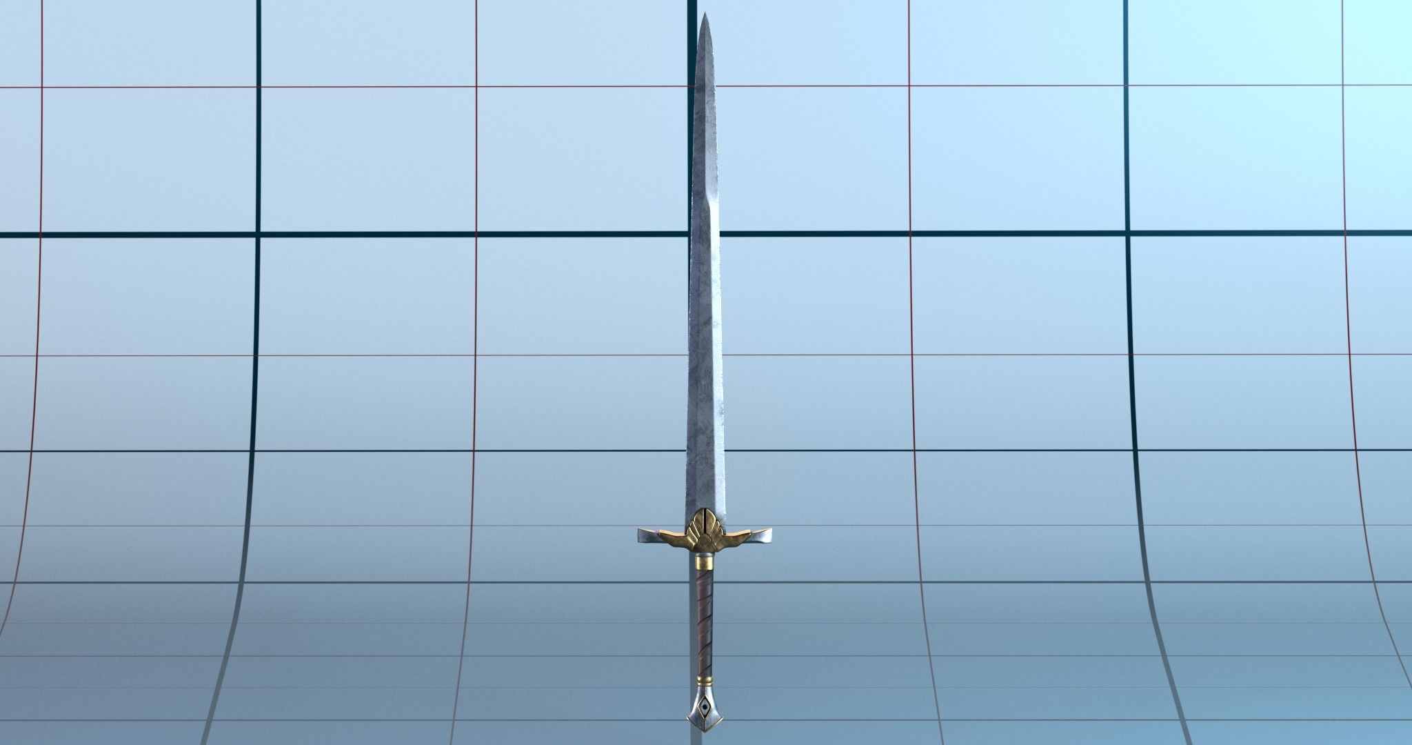 Sword PBR 3D model | CGTrader