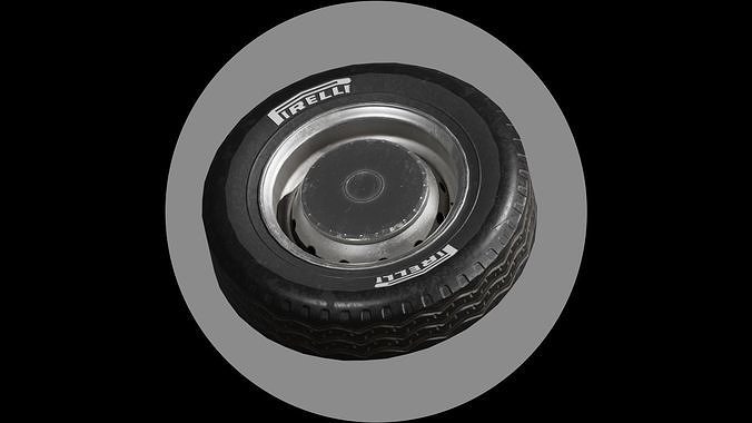 3D model Car Wheel Model And Texture VR / AR / low-poly | CGTrader