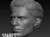 Superman - Christopher Reeve Head 3D model 3D printable | CGTrader