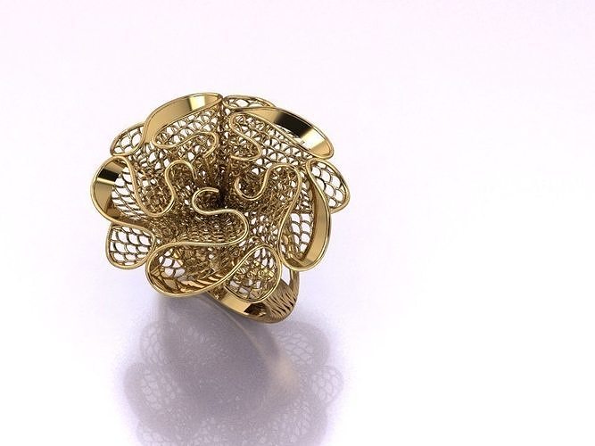 Very attractive filigree design file 3D model 3D printable | CGTrader