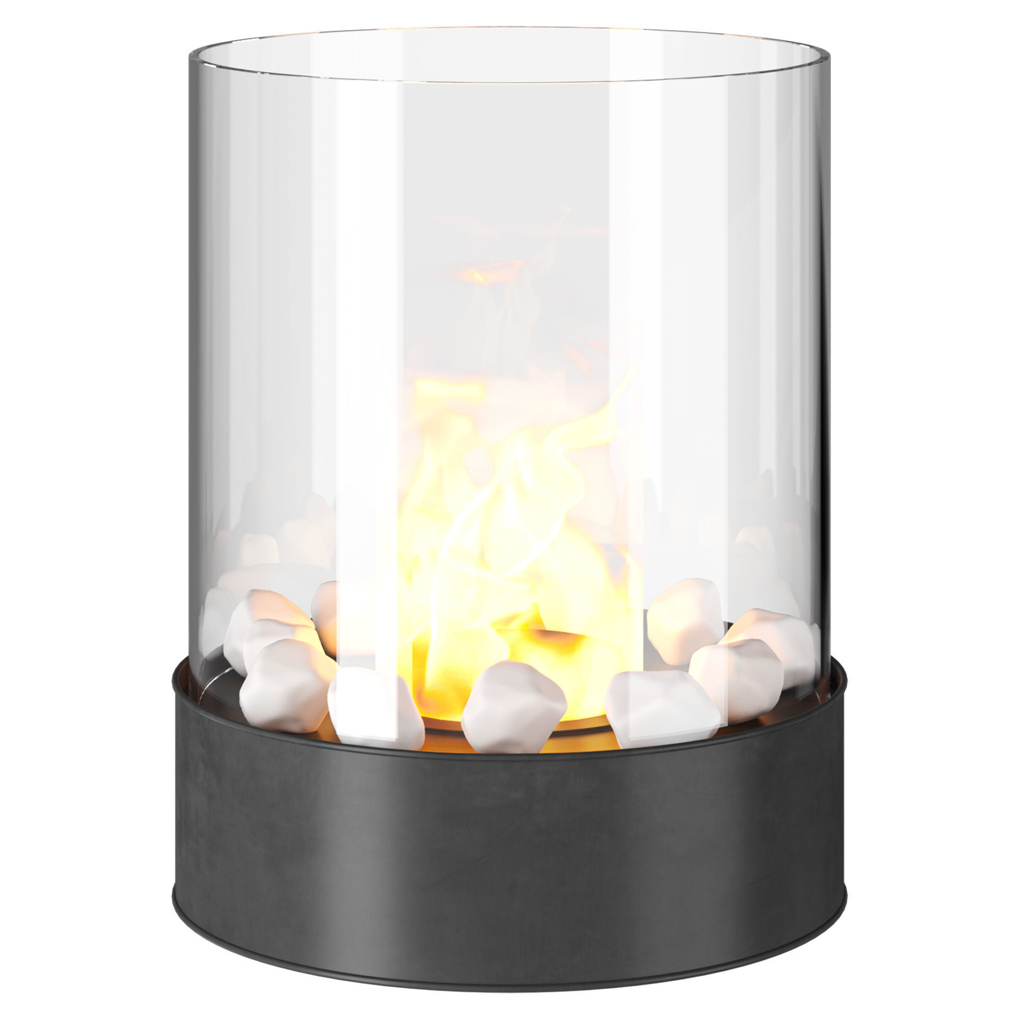 Planika CHANTICO GLASSFIRE - Fireplace 3D model | CGTrader