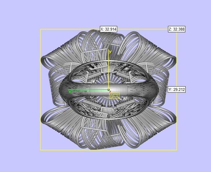 bending curves filigree 3D model 3D printable | CGTrader
