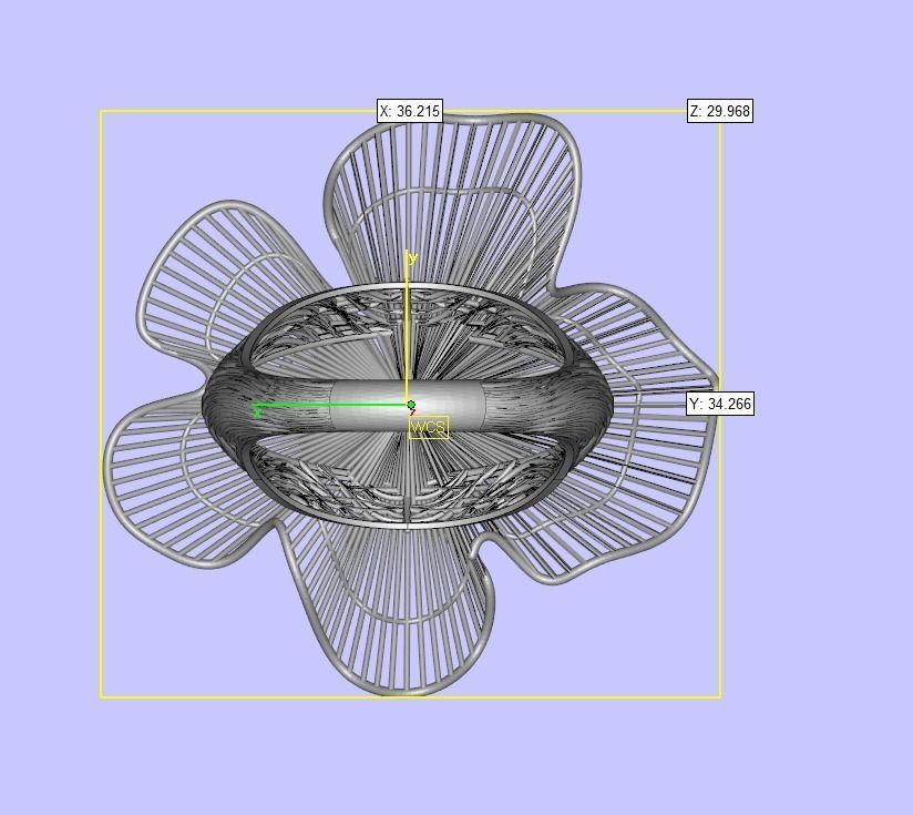 Easy to print filigree 3D model 3D printable | CGTrader